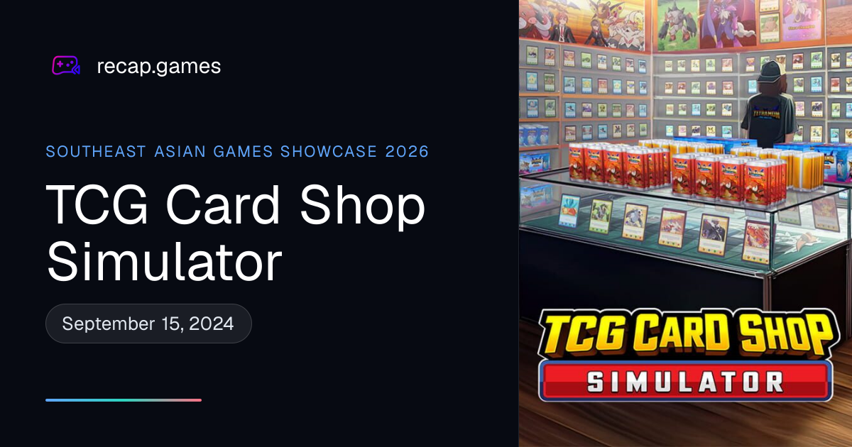TCG Card Shop Simulator Release Date, Trailers, Platforms, and ...